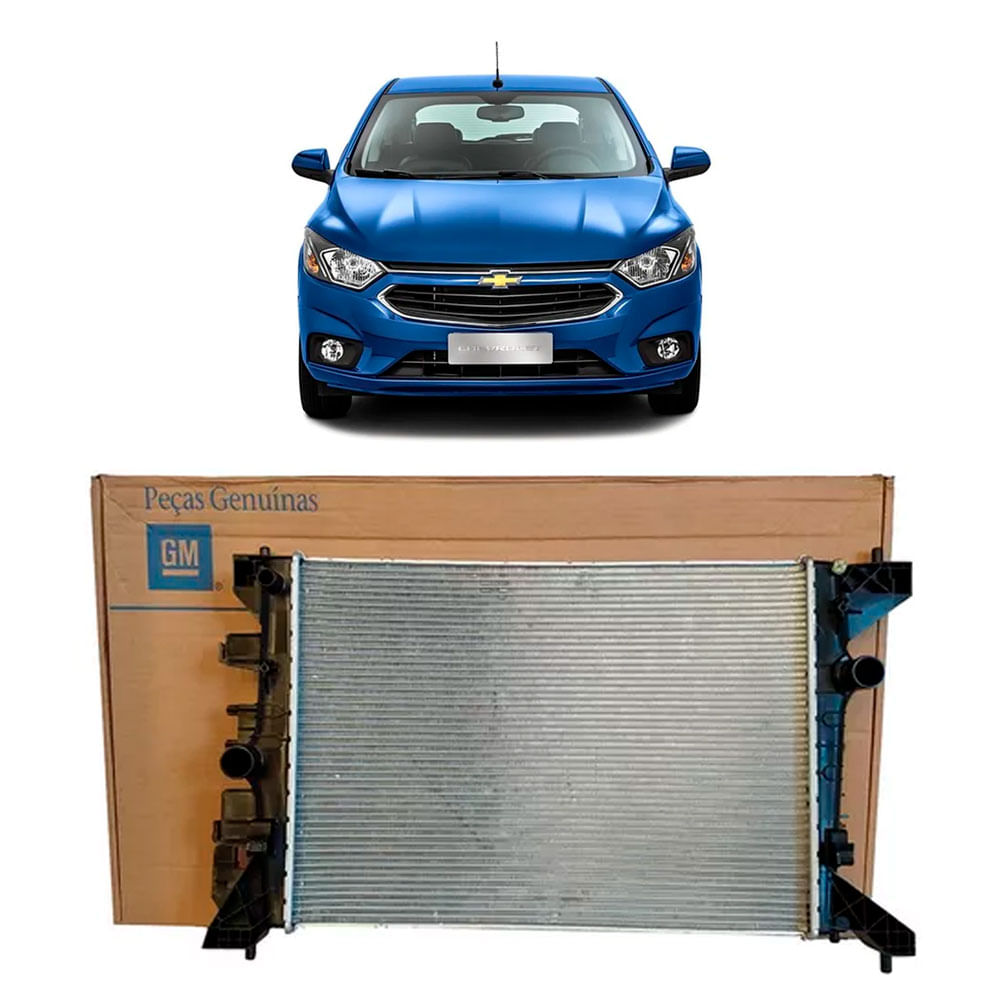 Radiador Com Câmbio Manual Onix /prisma /spin Peças Genuínas GM 52129296