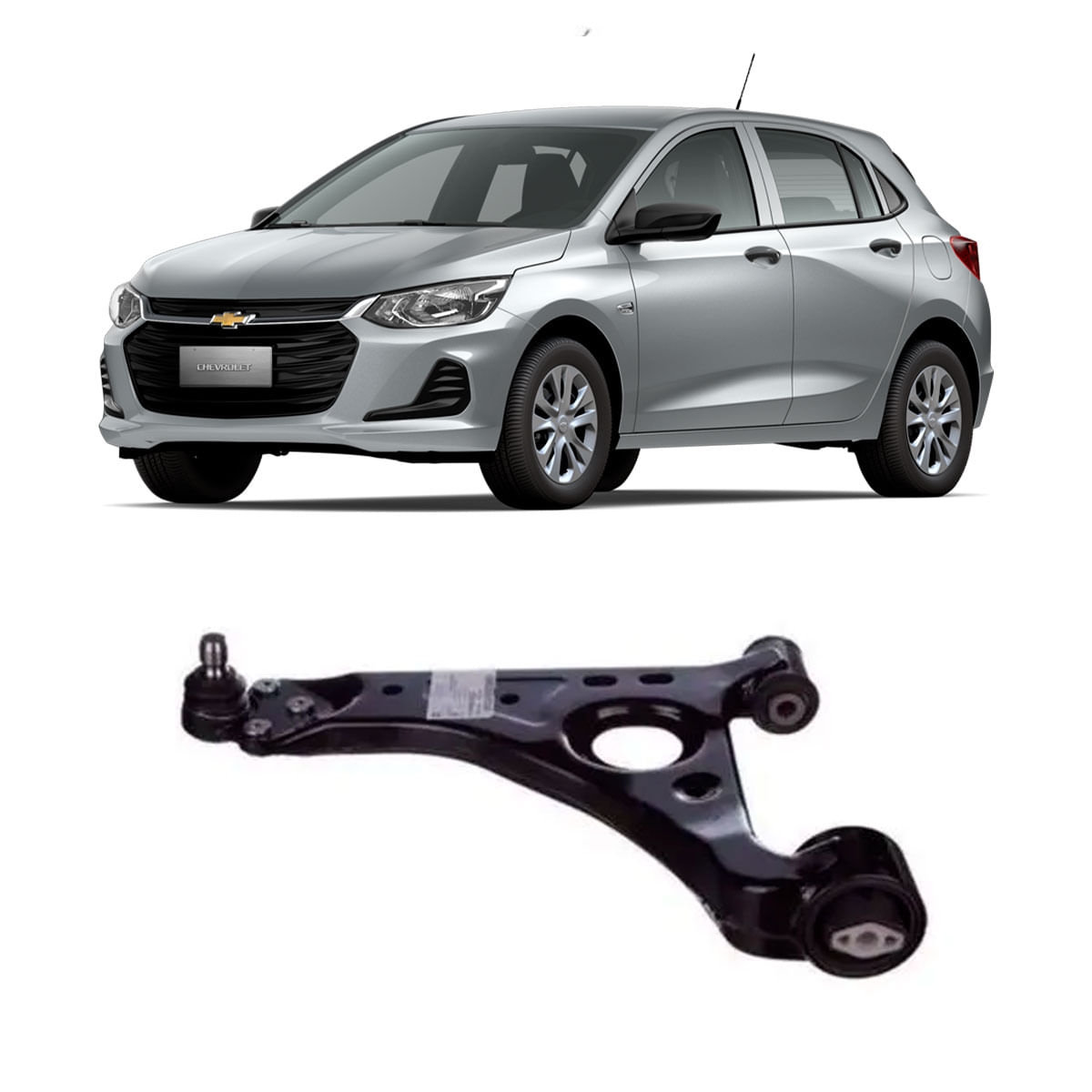 Bandeja Dianteira Lado Esquerdo Onix 2020 Em Diante Peças Genuínas GM ...